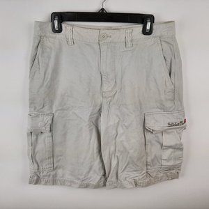 Quiksilver | Shorts | Quiksilver Mens Cotton Cargo Shorts Size 3 Beige ...